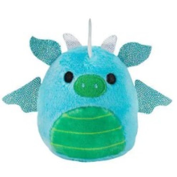 Squishville | Toys | Squishville Dragon Squad Blue Green Dragon New ...